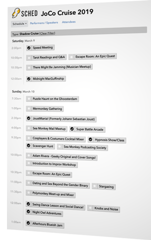 Shadow Cruise | JoCo Cruise